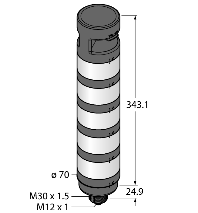 LED-signaallamp - modulaire signaalzuil