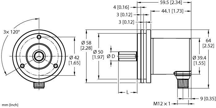 Absolute encoder - Multiturn