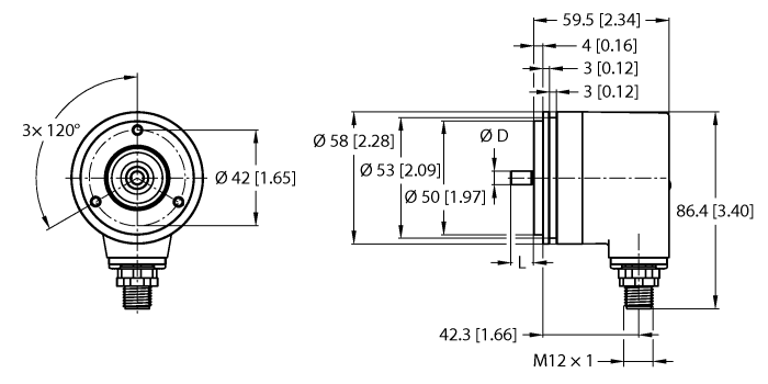 Absolute encoder - Multiturn
